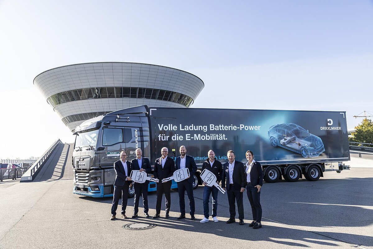 Weltpremiere: Erster elektrischer MAN eTGX an BFS und Mietkunde ...