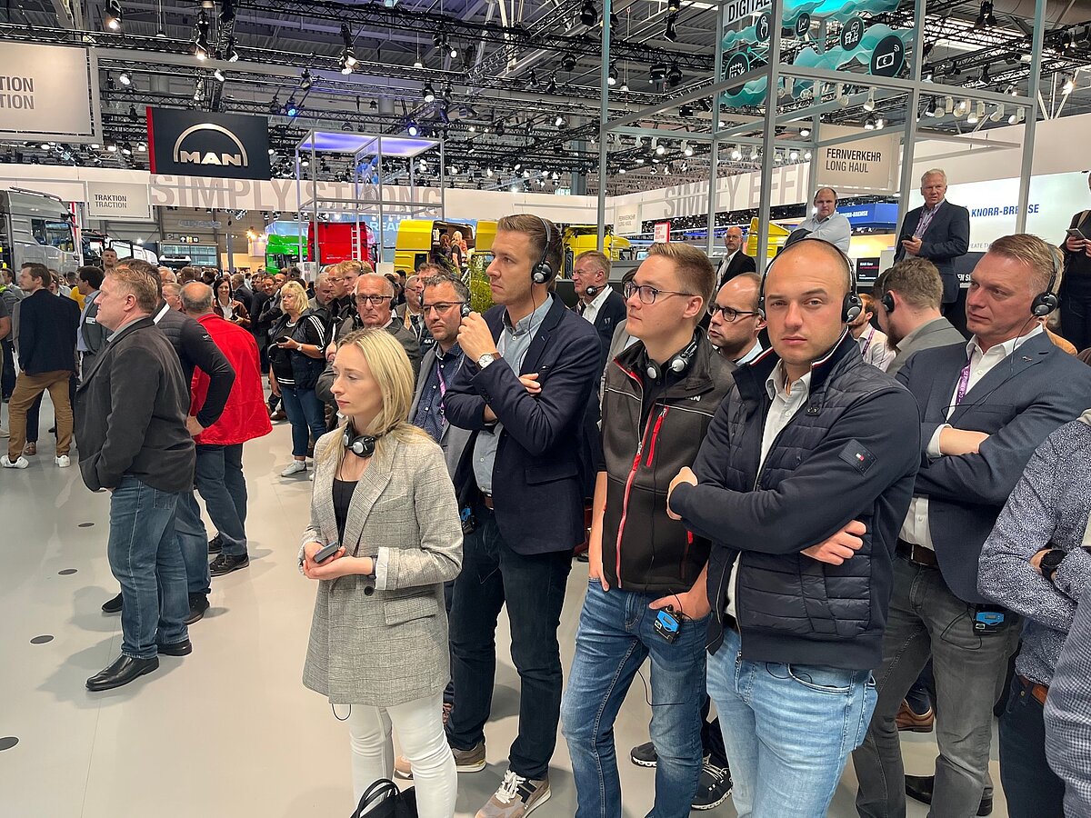 Spannende Einblicke in die MAN-Welt auf der IAA: Schweiz