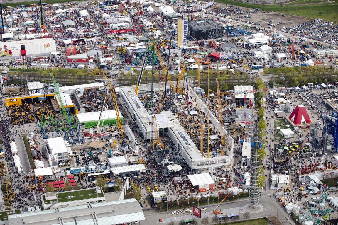 Gute Gespräche auf der Bauma: Schweiz